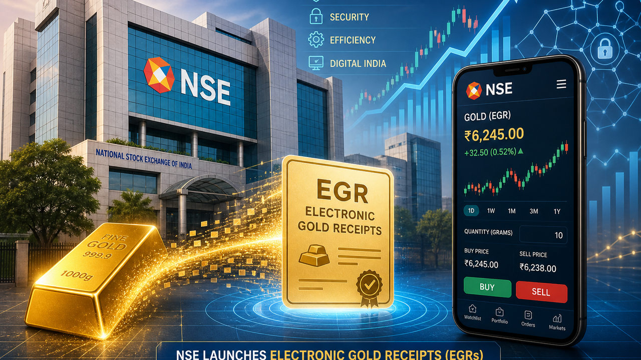 NSE’s electronic gold receipts explained: A new way to invest in gold