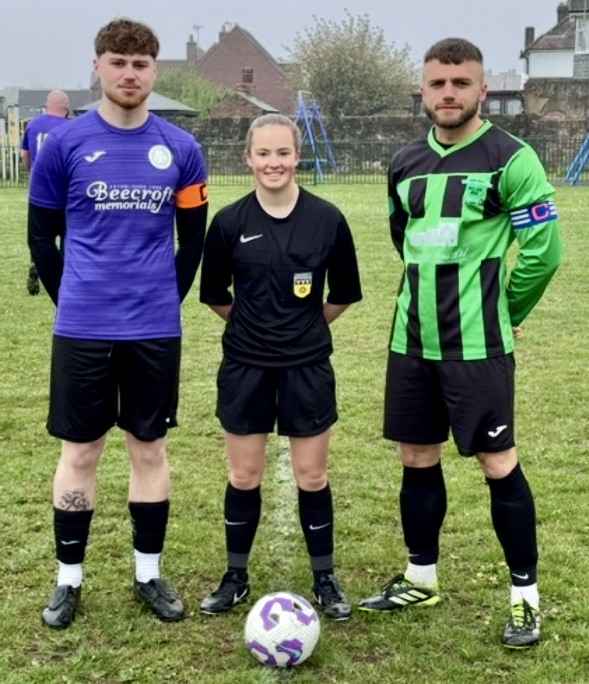 Olivia makes history as youngest female referee