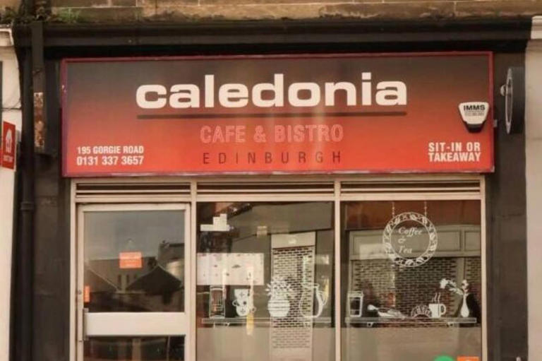 Popular cafe near Edinburgh football stadium hits the market