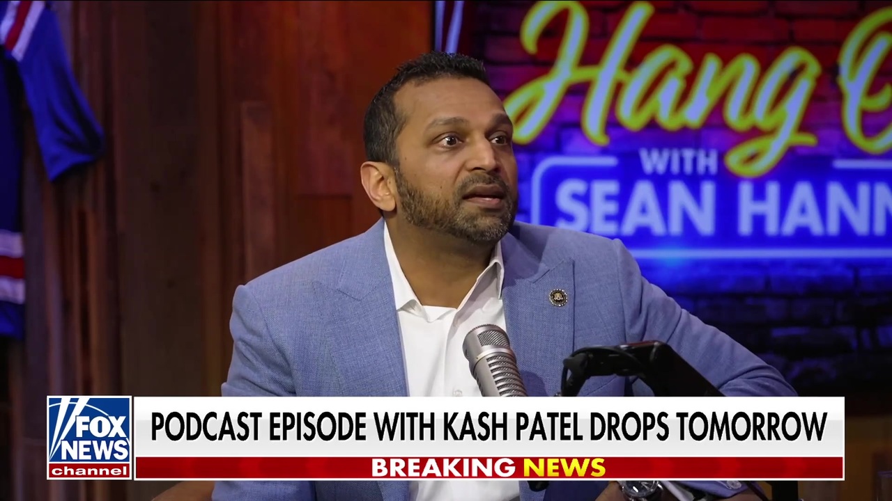 Kash Patel discusses FBI 'burn bags' and weaponized agencies with Sean ...