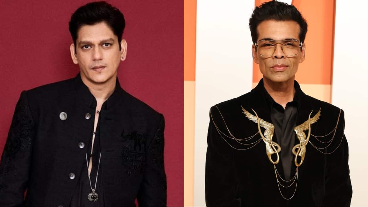Vijay Varma outshines Karan Johar in fashion game? Fans call former ...