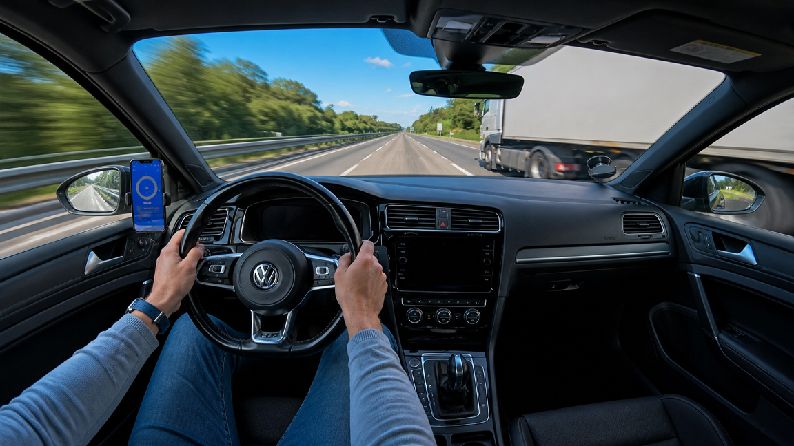 VW Golf GTI Mk7.5 pushed hard on the Autobahn