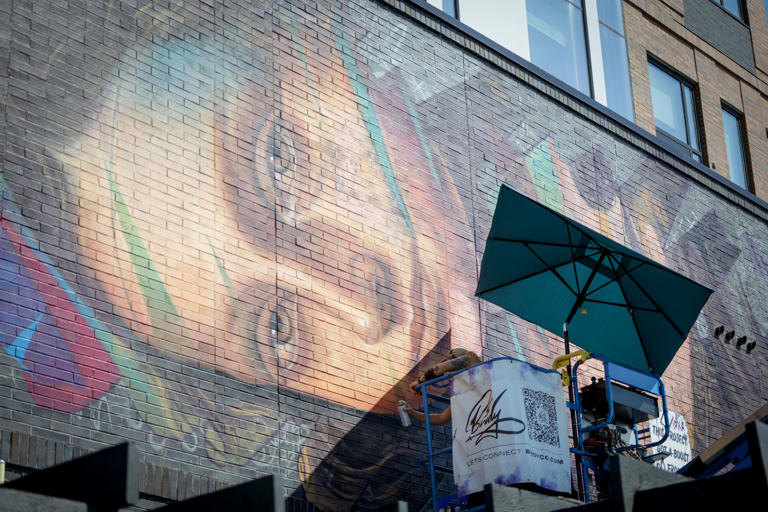 The Short North's most recognizable mural gets a facelift