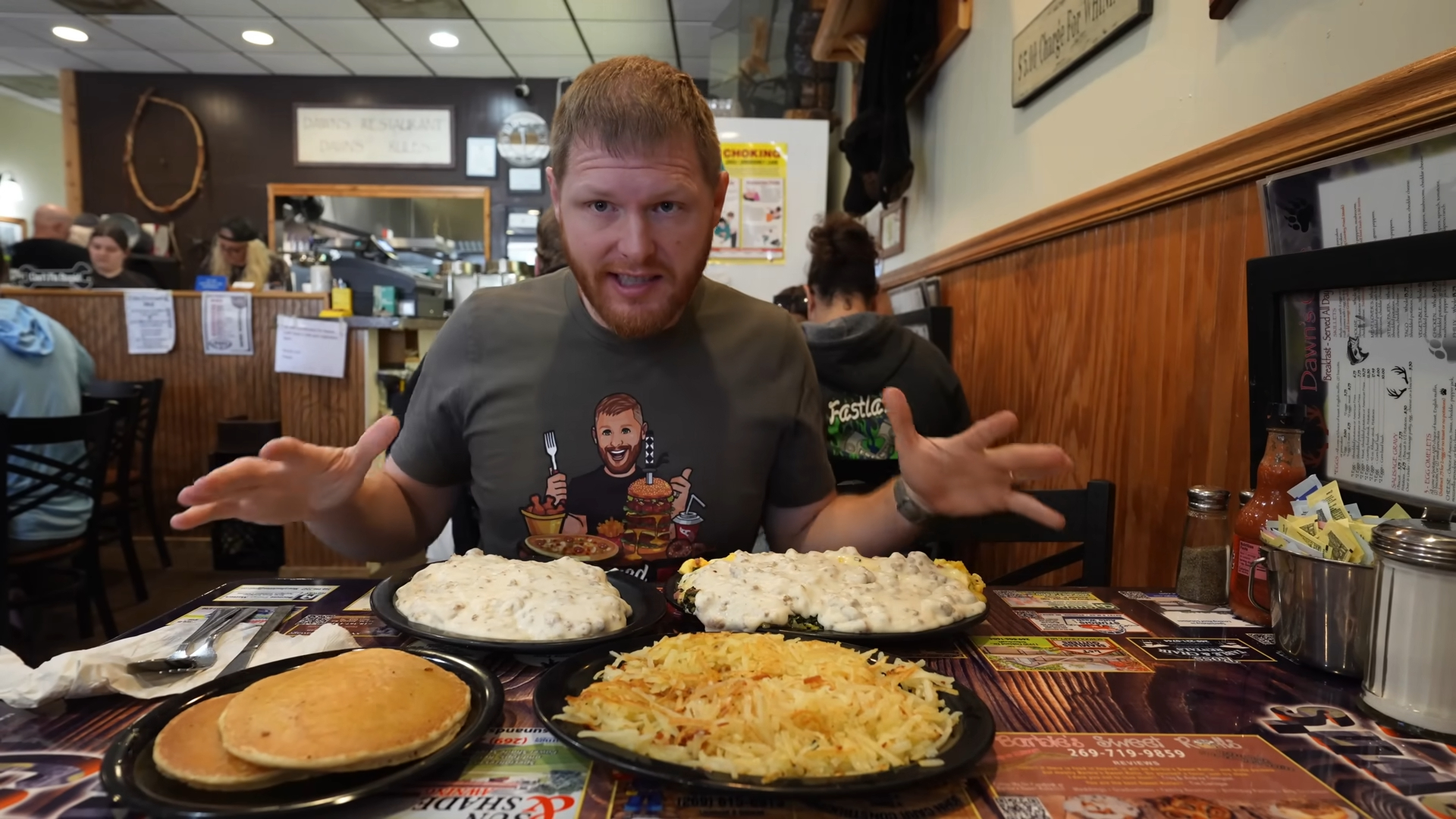 Taking on the Big Ben breakfast challenge