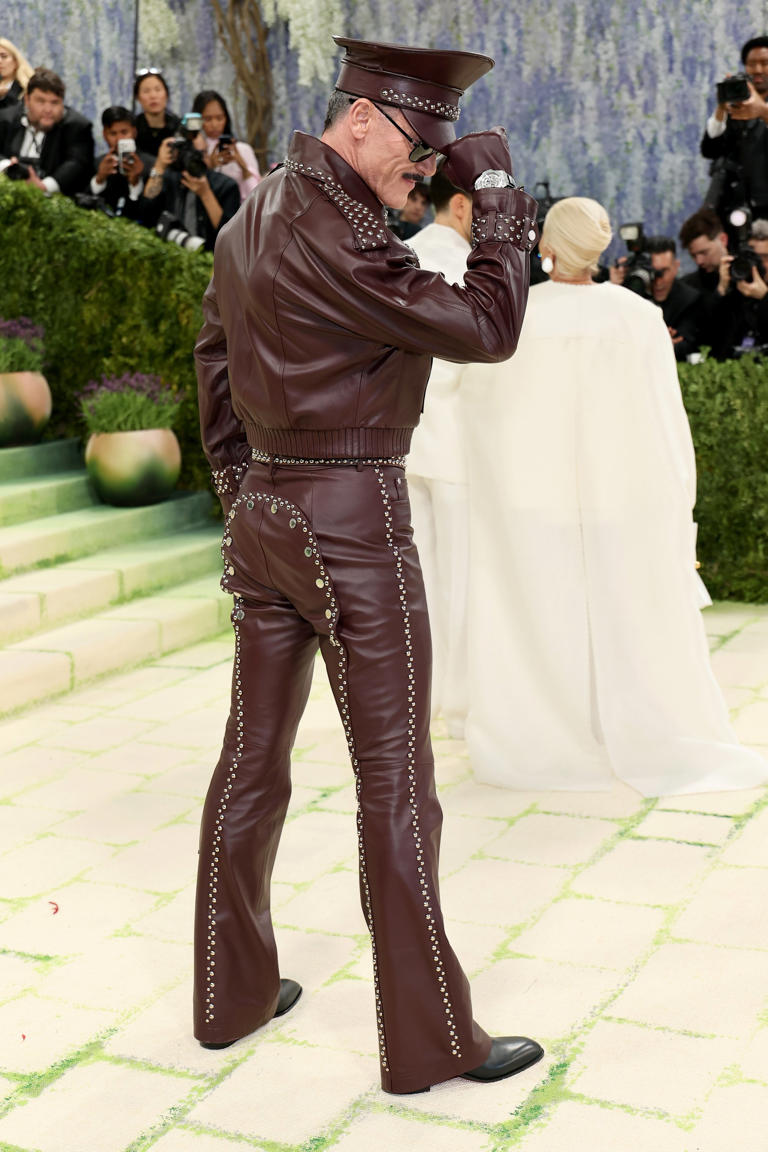 Luke Evans, Nicholas Hoult and more bring 'leather daddy' to Met Gala 2026