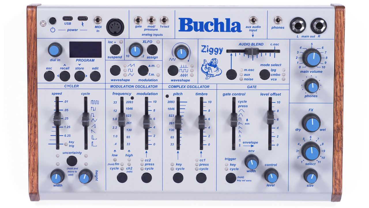 An 'instrument' rather than a 'synth': Ziggy is a desktop Buchla ...