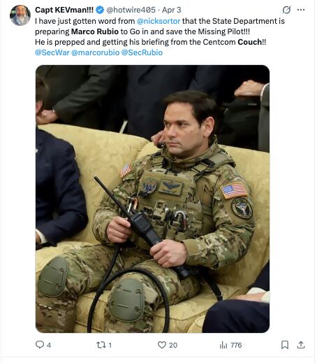 Rubio gets a new gig as Karoline Leavitt goes on maternity leave