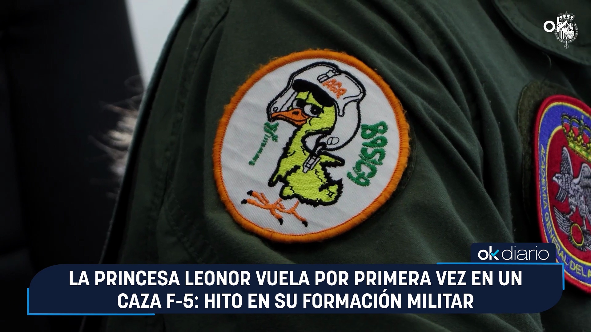 La princesa Leonor vuela por primera vez en un caza F-5: hito en su ...