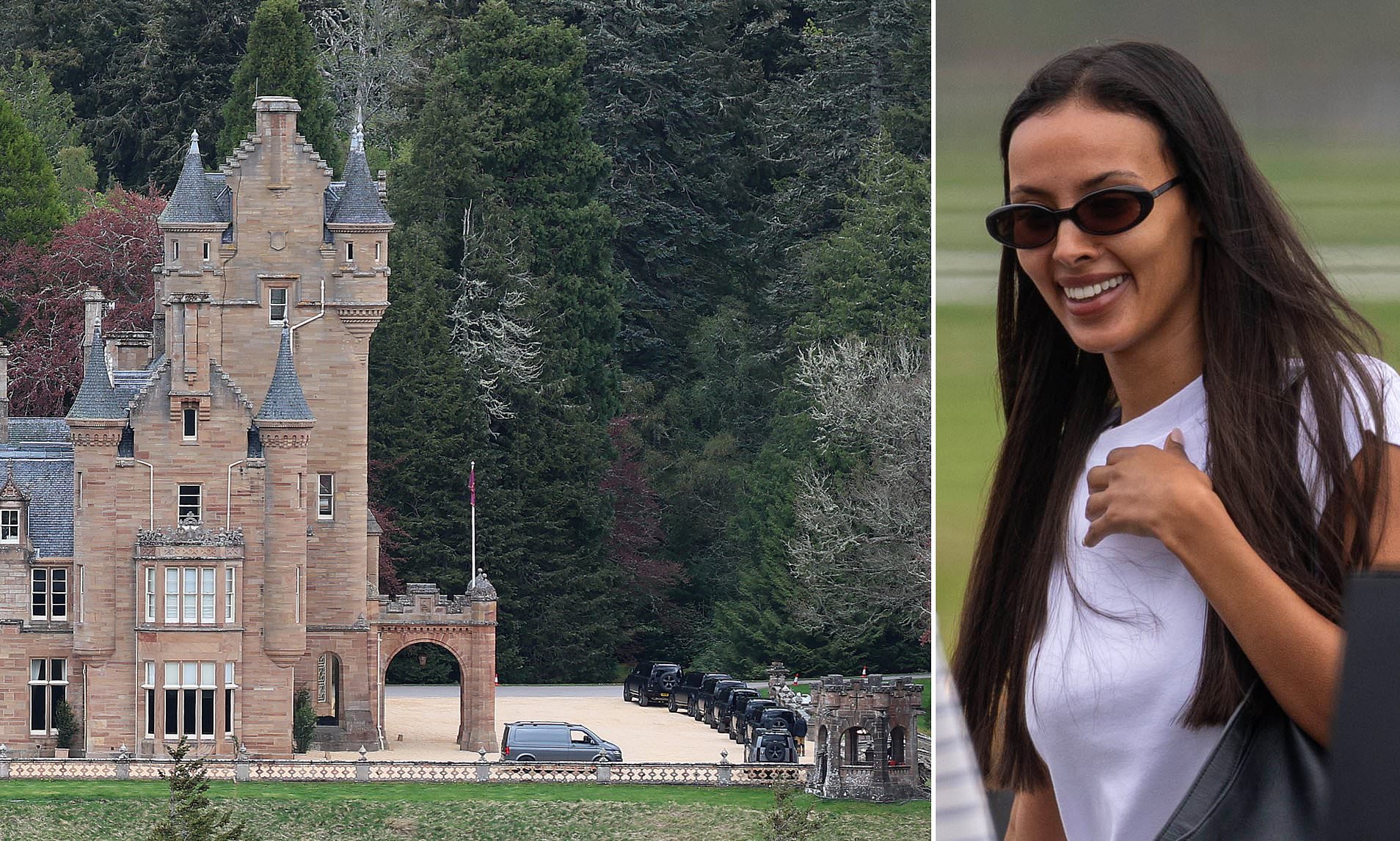 Celebrity Traitors preparations get underway at Scottish castle as BBC ...