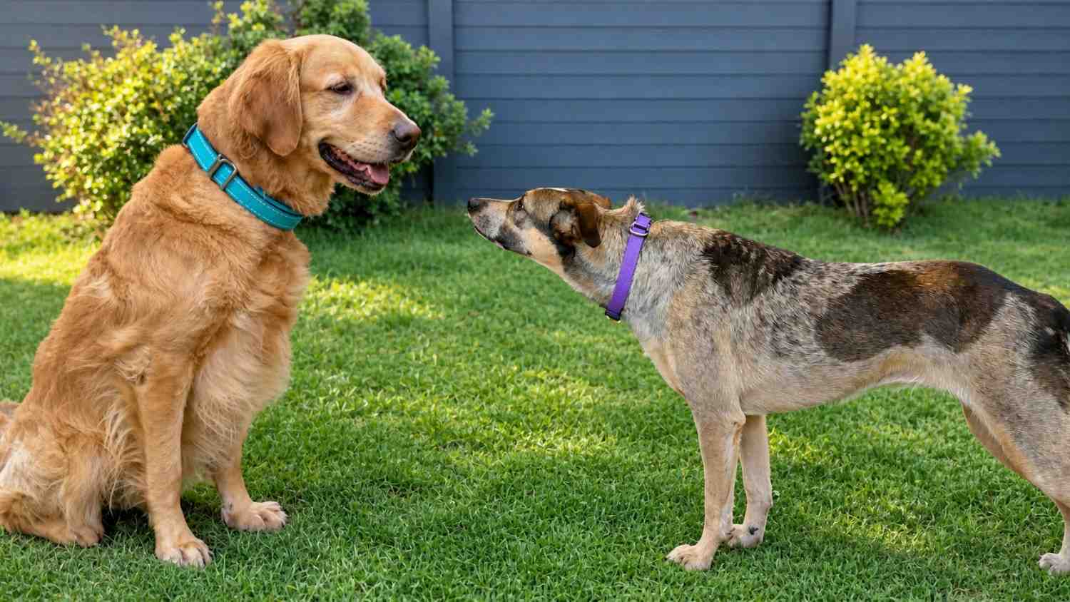 Fearful rescue dog finally starts to open up