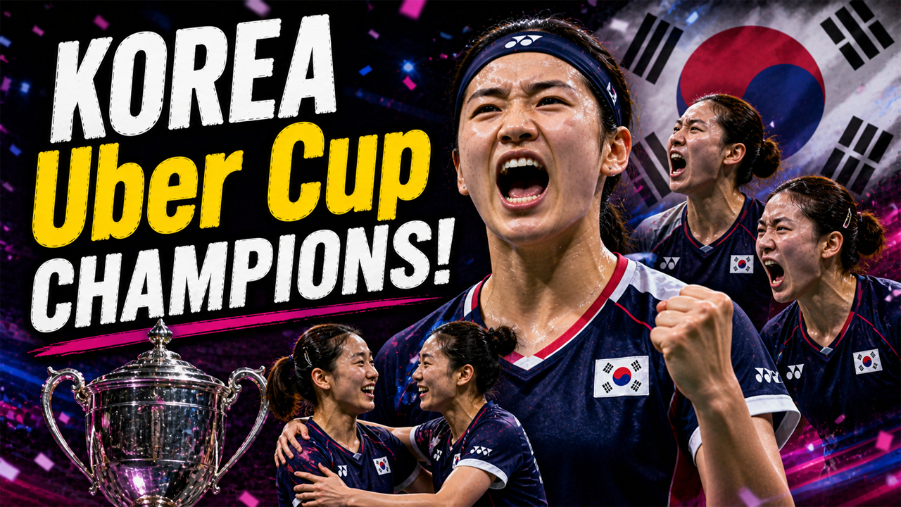 China stunned, Korea’s historic win shocks badminton