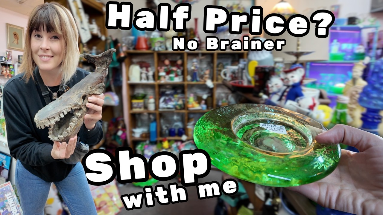 See how I found incredible vintage treasures at a Florida antique shop