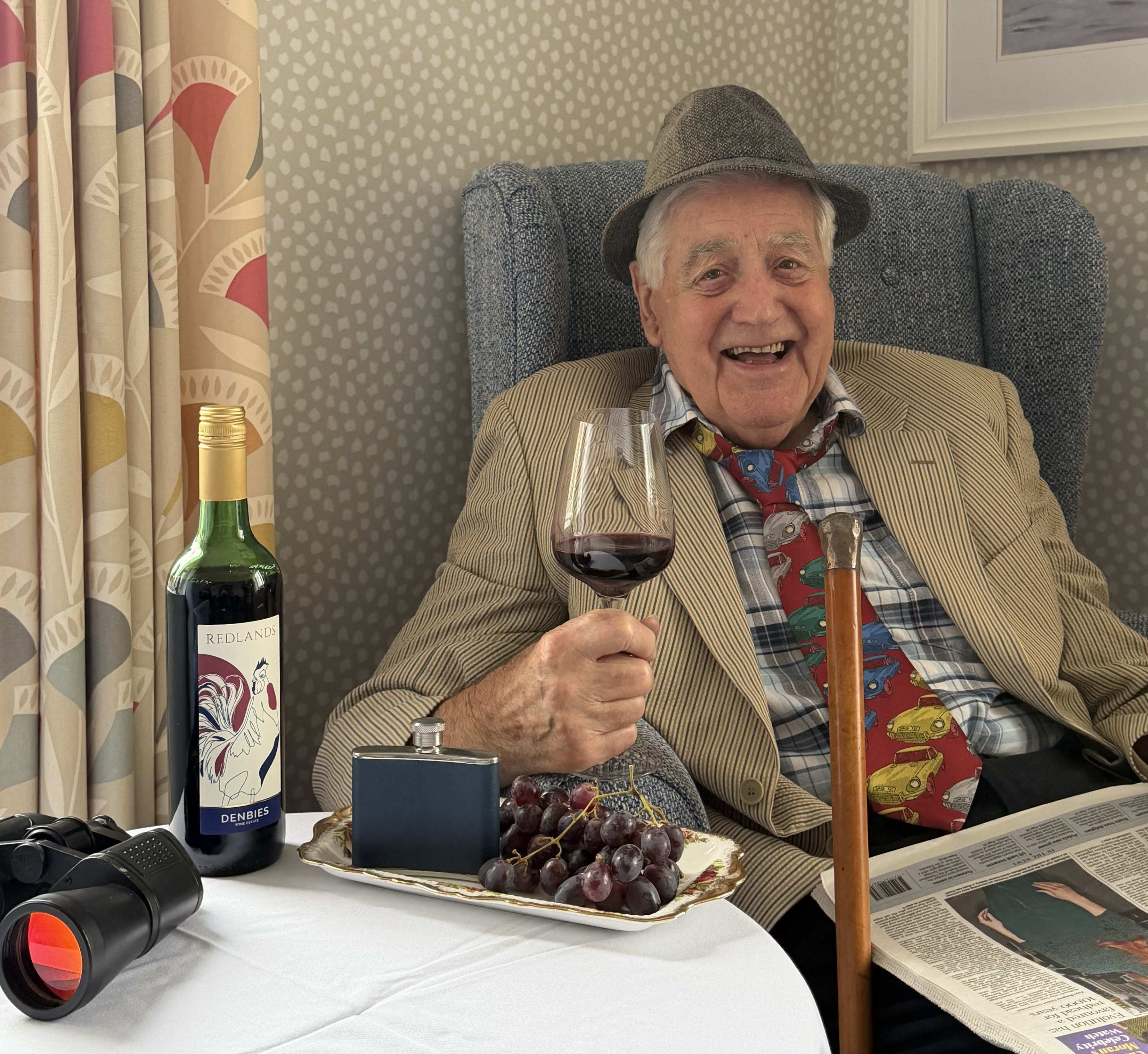 Residents celebrate beloved careers in Eastbourne care home’s photo shoot