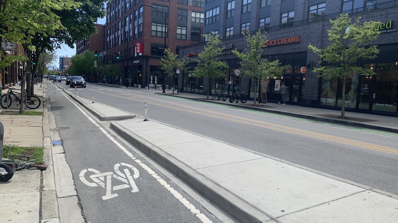 Chicago bike lanes spark protests as residents push back on parking loss