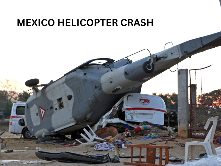 Mexico helicopter crash: Navy chopper loses control after takeoff ...