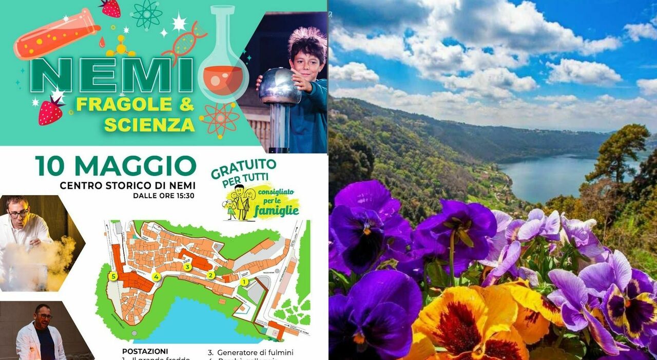 Nemi fragole e scienza - 10 maggio: un evento gratuito per tutti tra ...