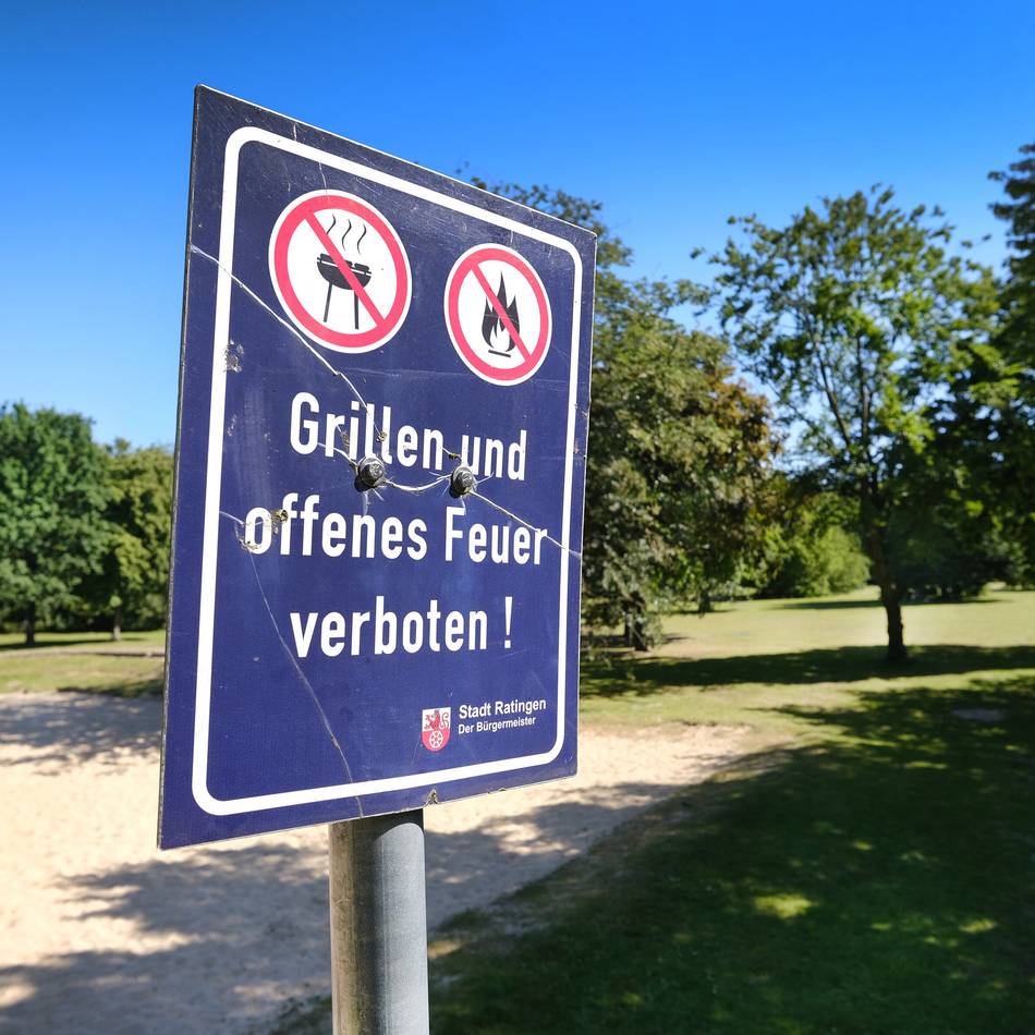 Trotz Verbots: Am Grünen See wird wieder gegrillt