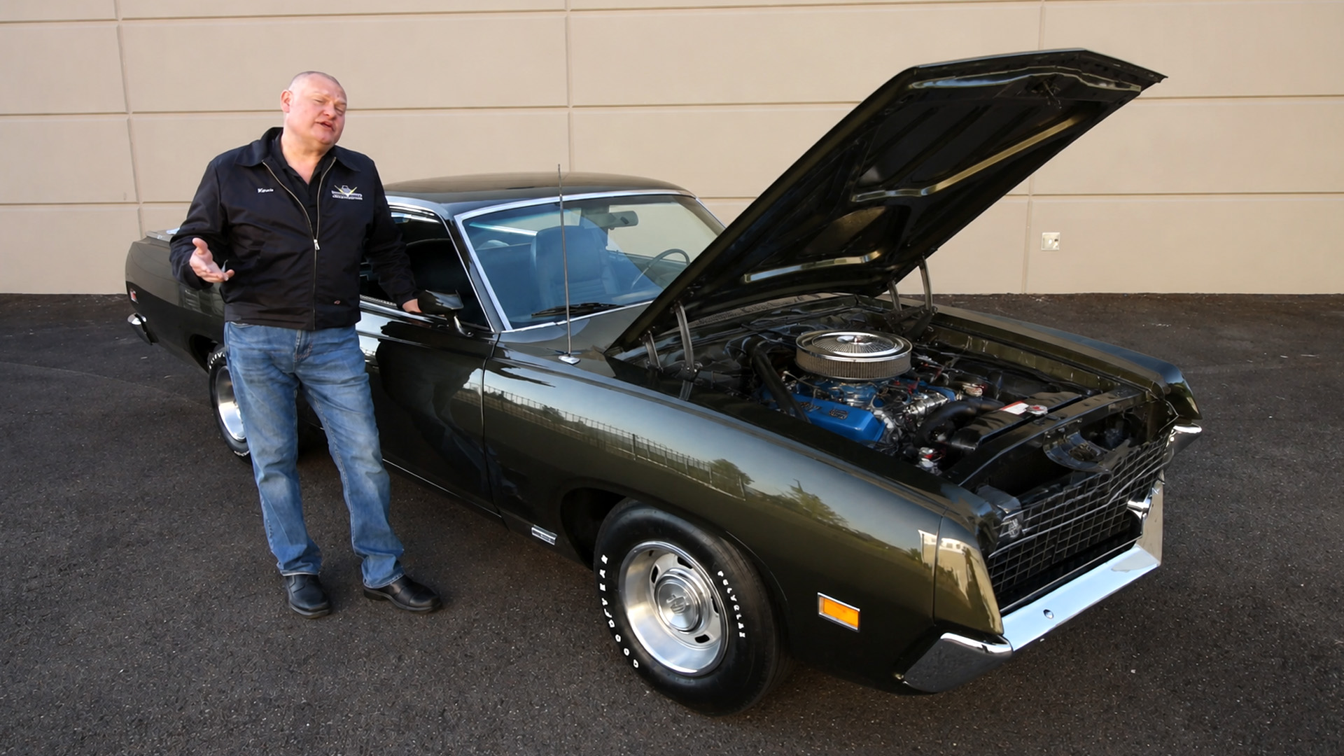 A classic Ford Ranchero with supercar power?