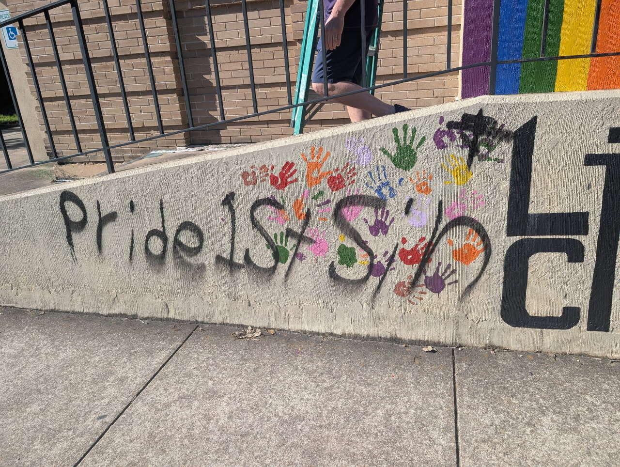 South Austin church's LGBTQ mural vandalized months after prior damage ...