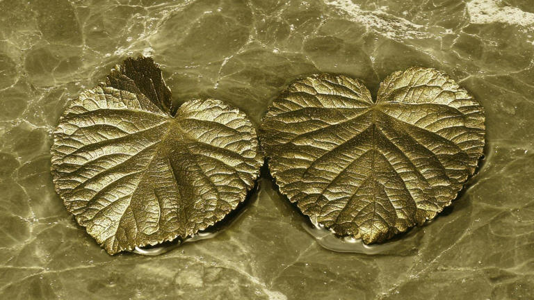 Gold-enamelled dragon ornaments unearthed at Vietnam’s Ho Dynasty ...