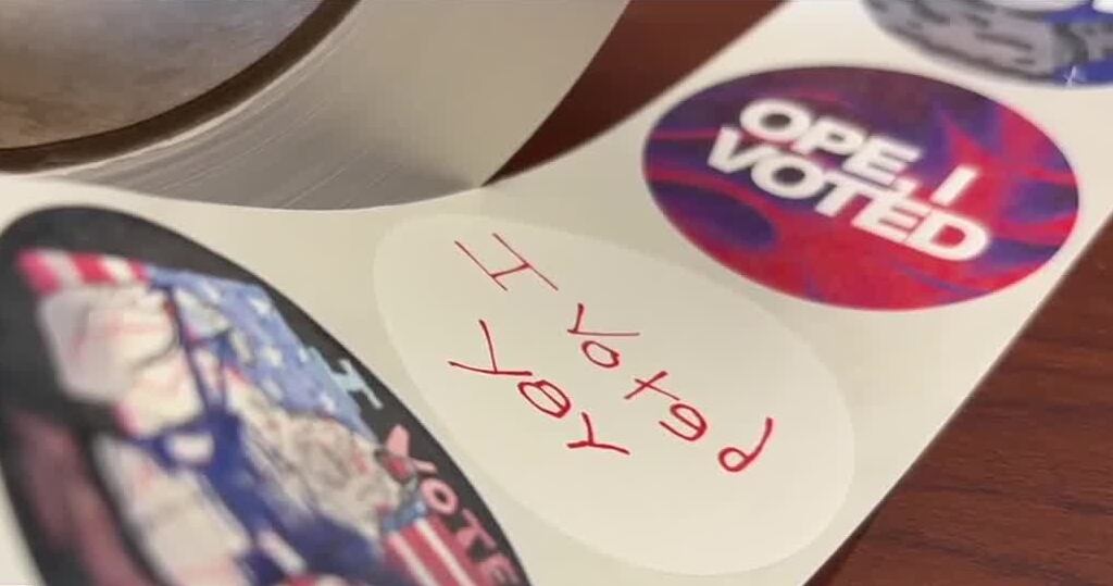 Voting open for 'I Voted' sticker designs