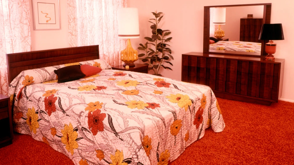 1970s bold bedroom patterns make a vibrant comeback