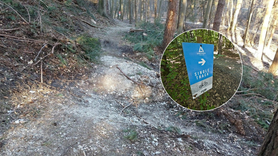Single track nie nadaje się do bezpiecznej jazdy. Miasto oficjalnie ...