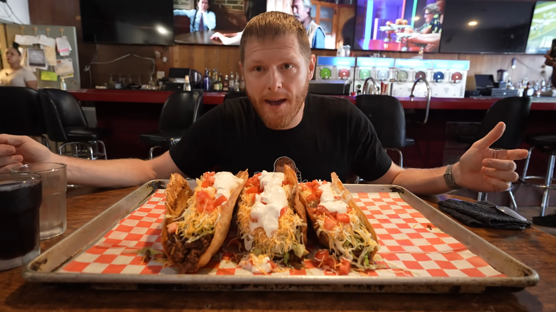 Attempting the undefeated taco challenge