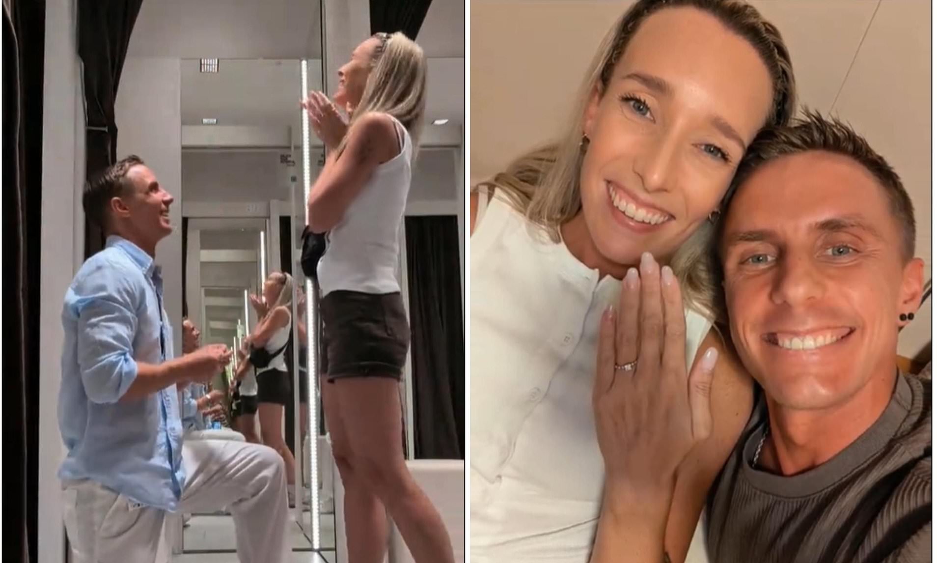 Man proposes to girlfriend inside Zara changing room as women say it ...