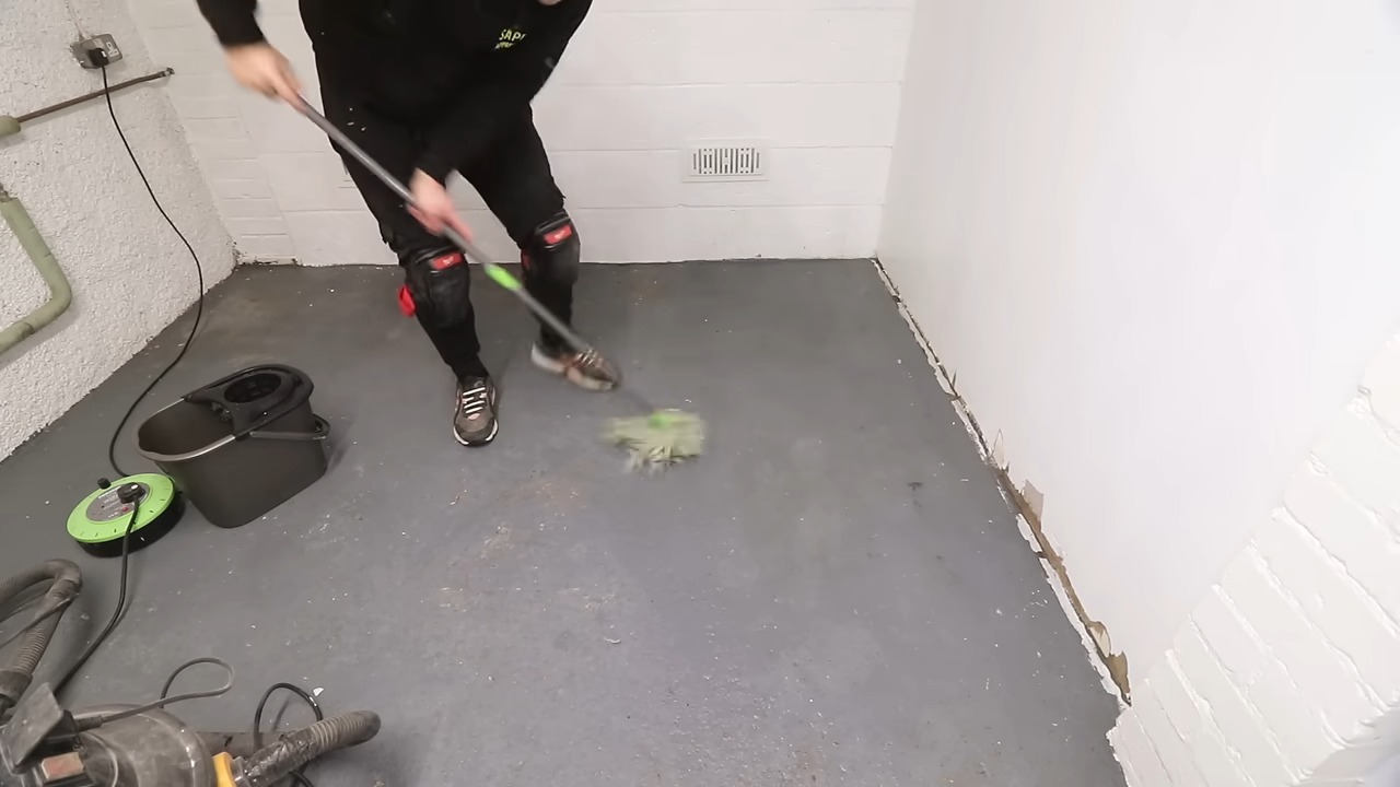 He tried to improve an old garage - then found moisture coming through ...