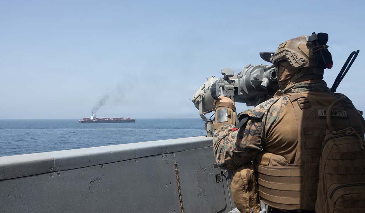 WWIII fears intensify as US ships come under heavy fire amid Trump threats