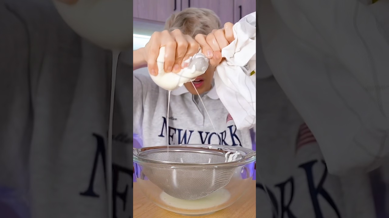 How to make emergency cream cheese using just one ingredient