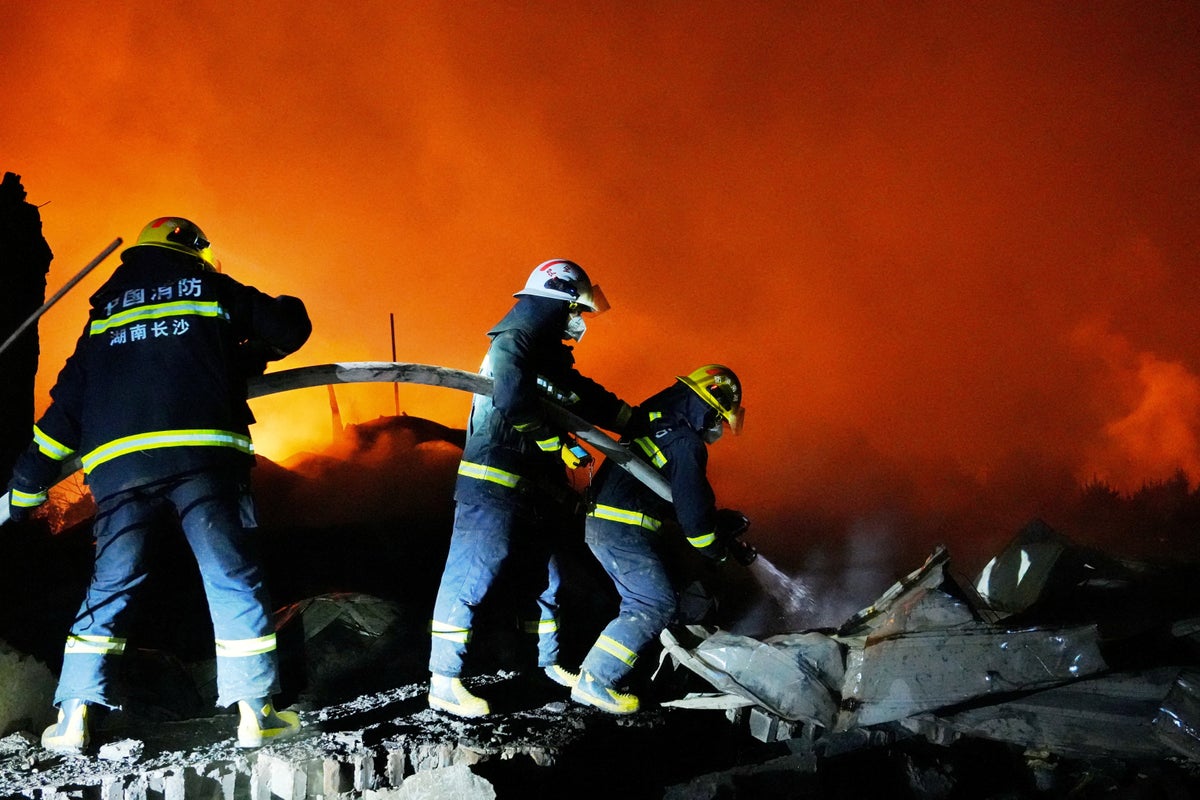 Massive explosion at China fireworks factory kills 26 people