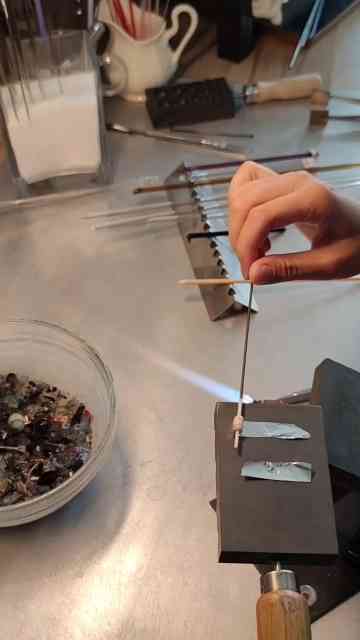 The science behind glass and silver marble reactions