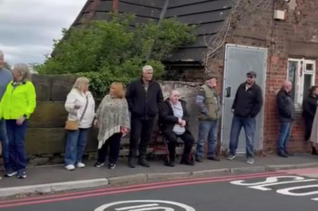 Protest held on bridge over users being sent ‘deeply unfair’ unpaid ...