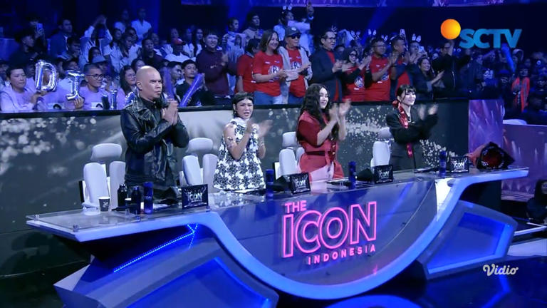 The Icon Indonesia, top 14 final bertabur standing ovation