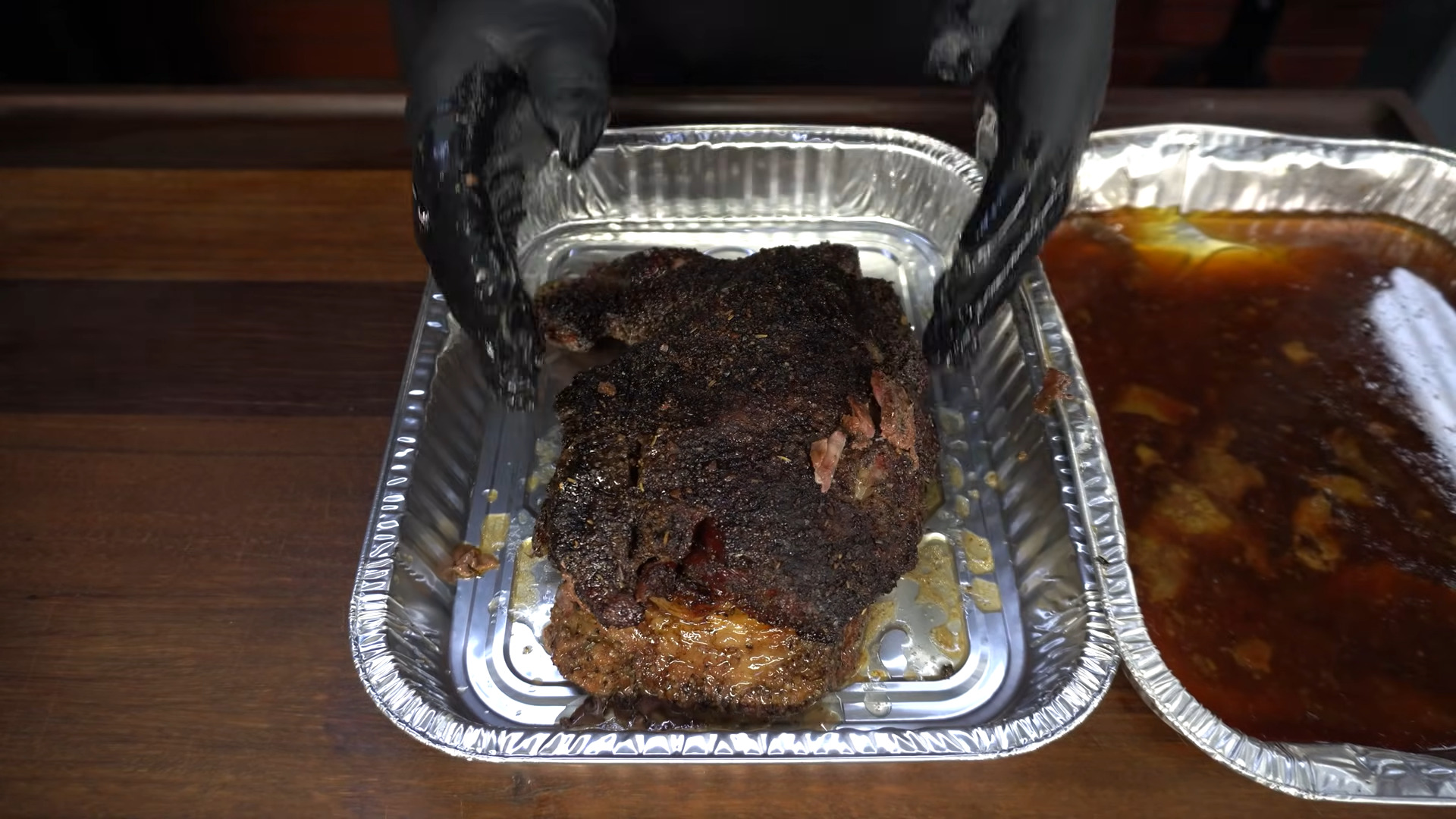Use this secret smoke technique to make the most tender lamb shoulder