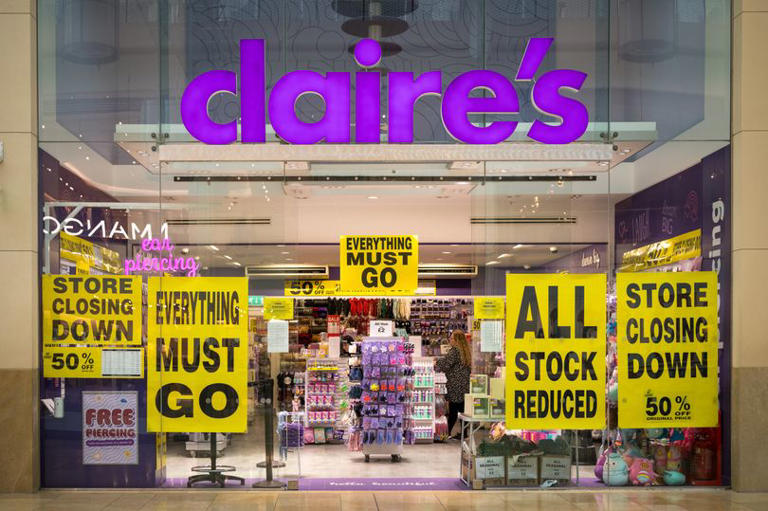 50 Claire's locations saved in UK and Ireland days after retailer ...