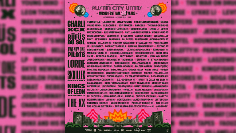ACL Music Festival 2026: Who's performing this year?