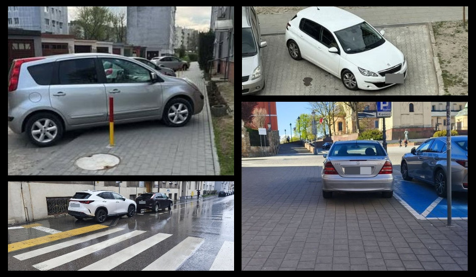 Mistrzowie parkowania w Kielcach znowu w akcji. Oni nie przestają ...