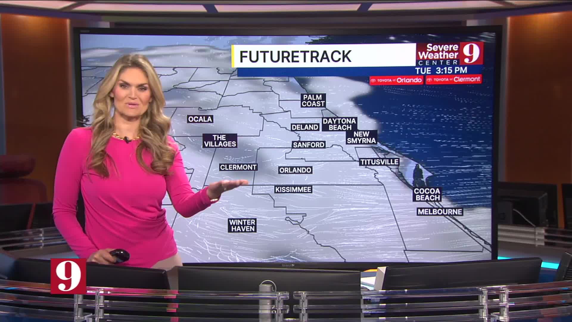 Minimal rain chances Tuesday as heat begins to build in Central Florida