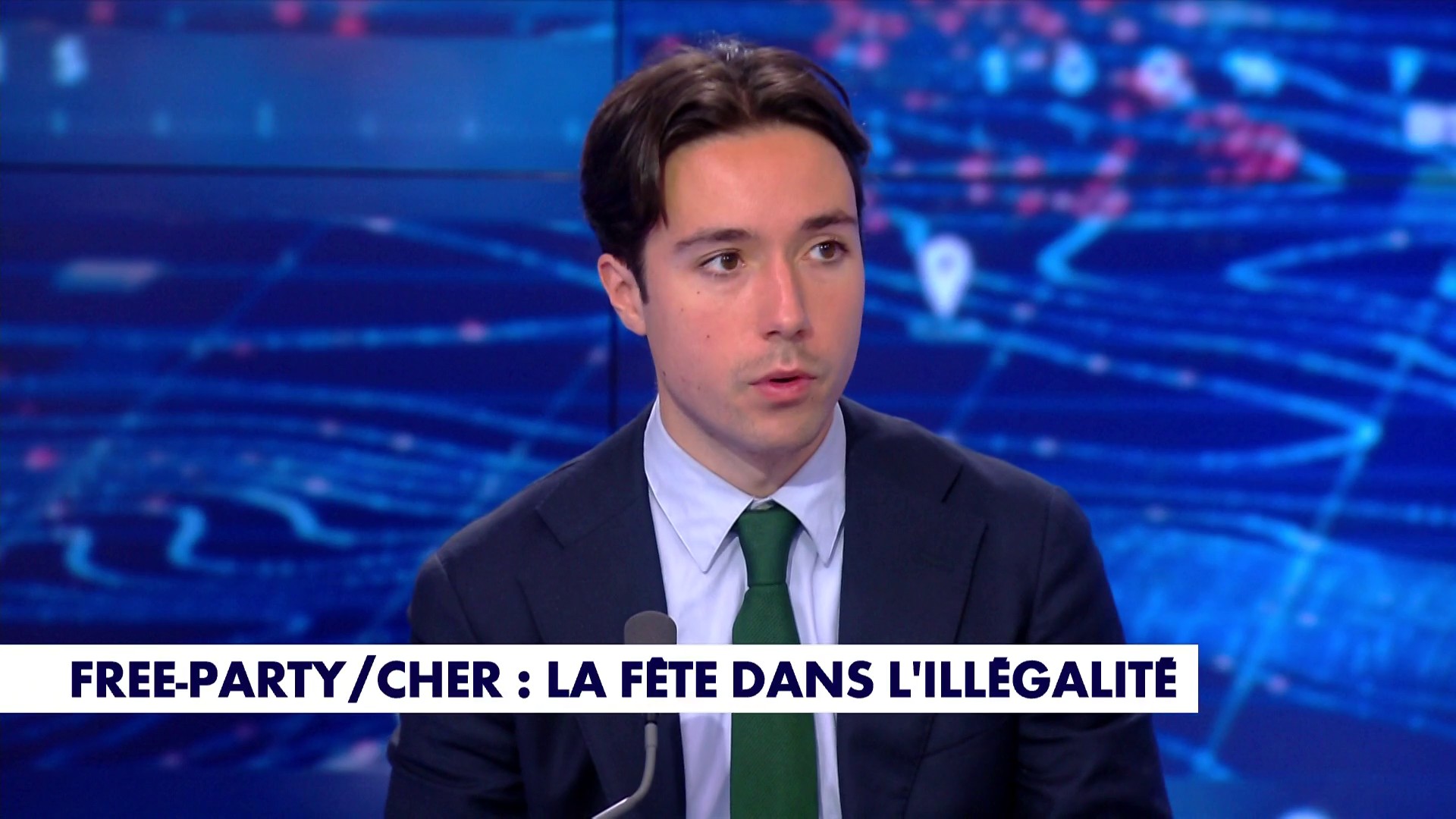 Jules Laurans sur la free-party illégale dans le Cher