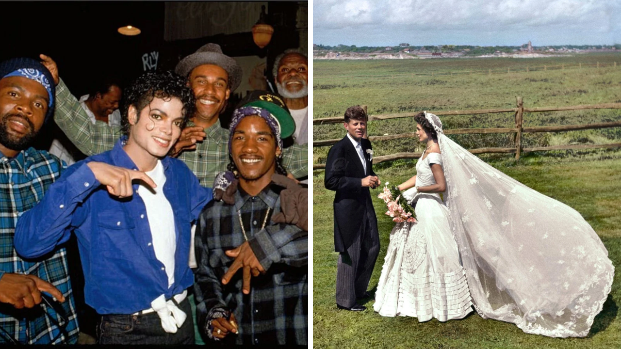 30 old photos that are shown from a different perspective