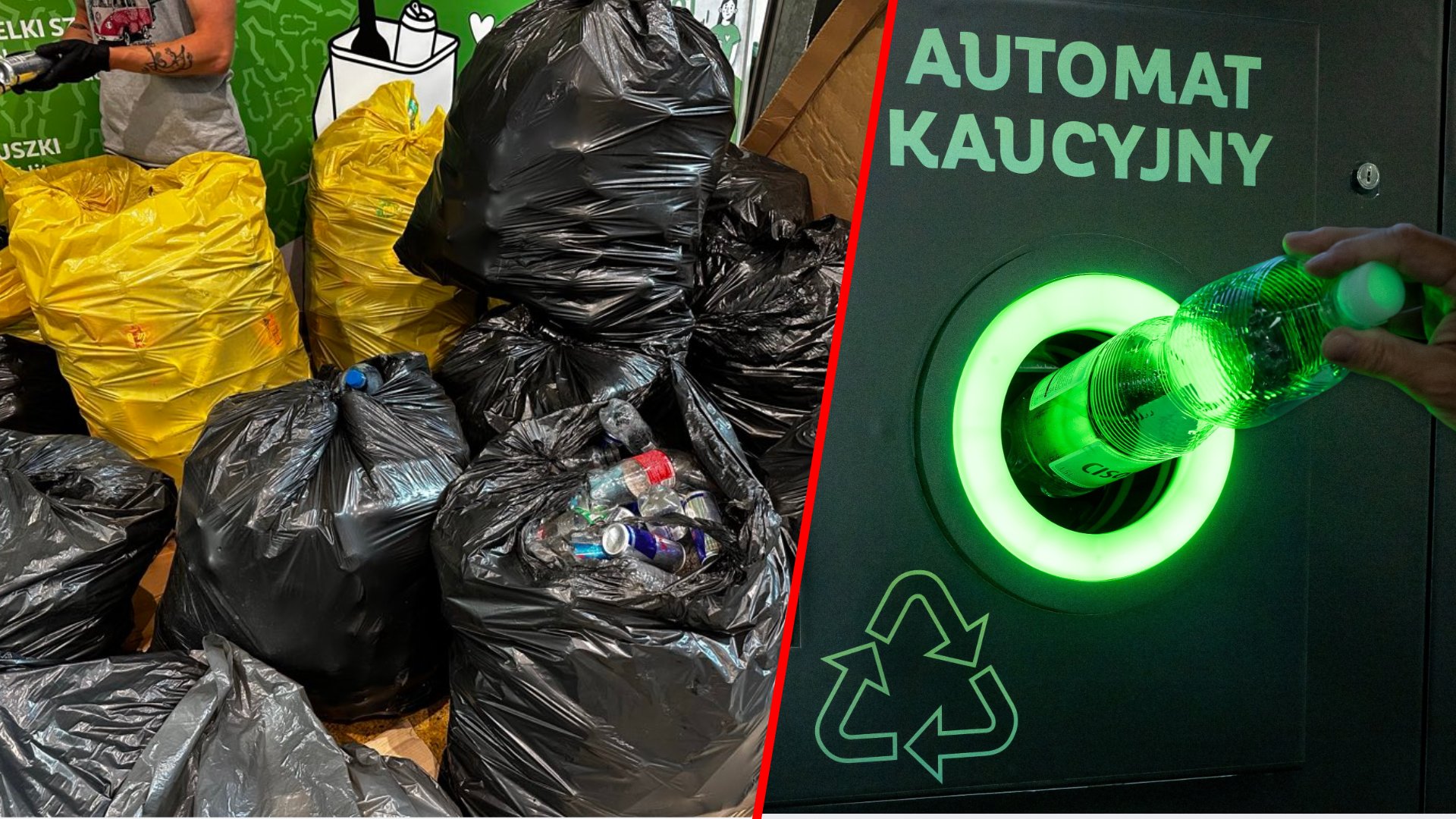 System kaucyjny z nowym rekordem. Krakowianin przyniósł kilka worków ...