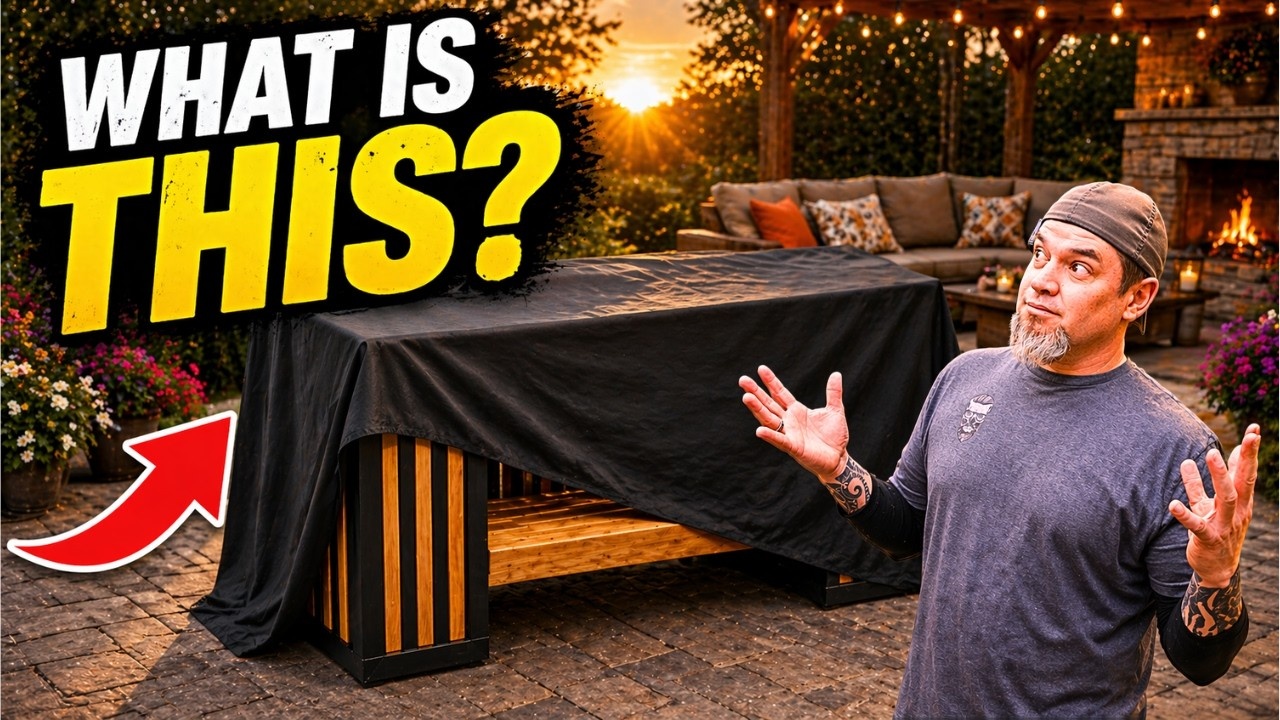 Watch how this simple planter bench turns into the backyard piece ...