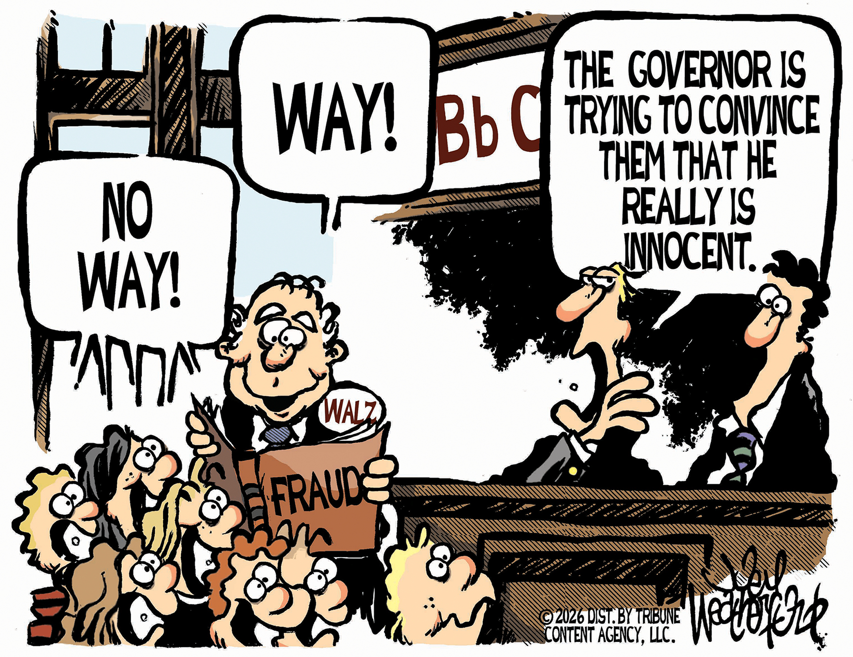 Opinion: The latest political cartoons
