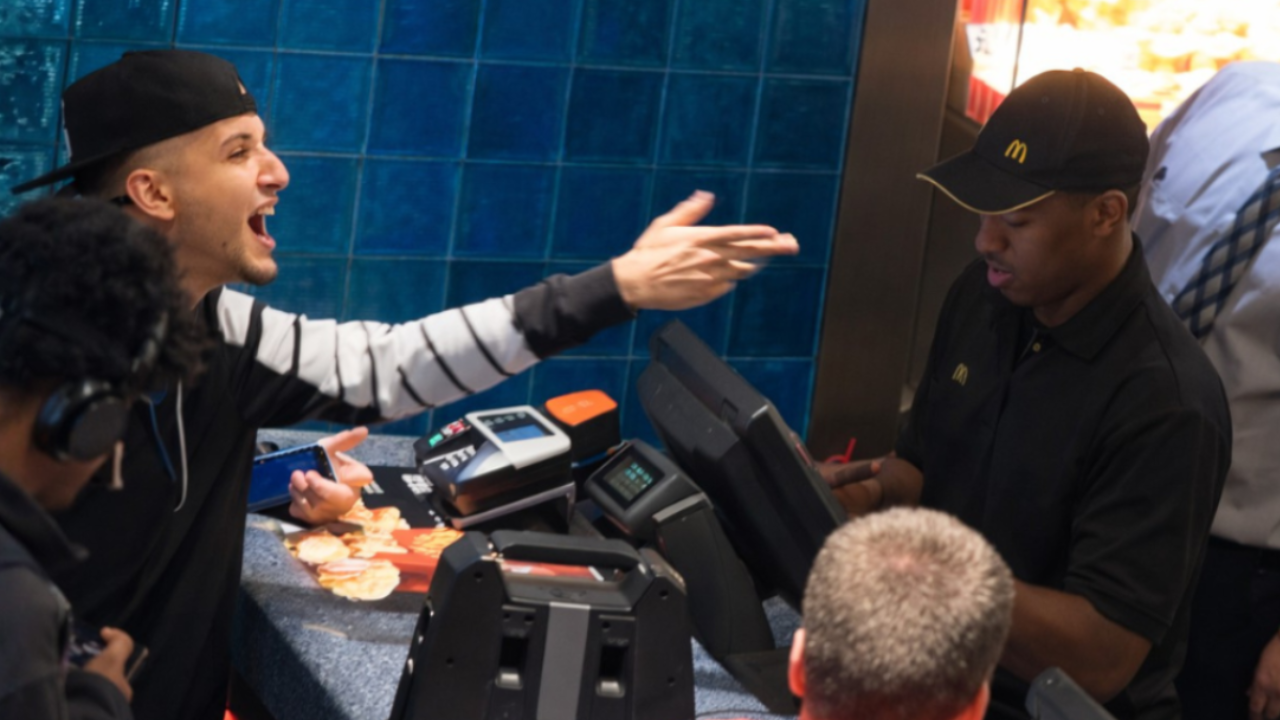 McDonalds Staff React to a Rap Order