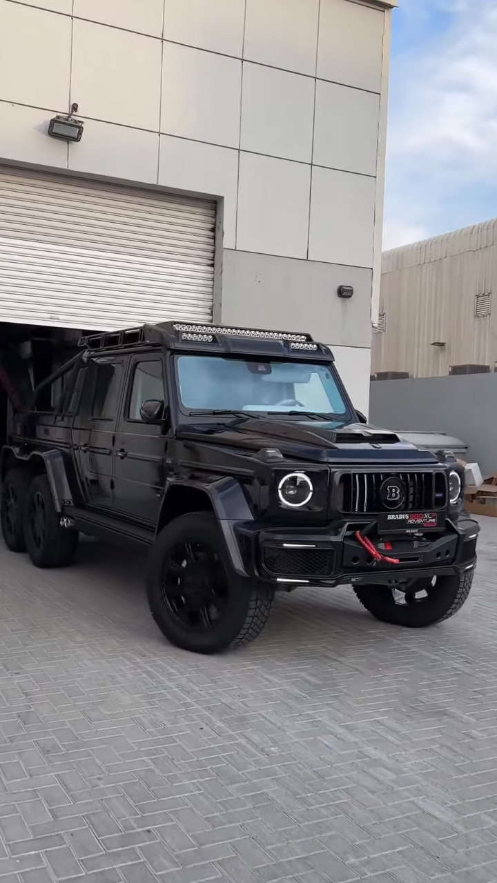 The most powerful 6x6 luxury truck ever built