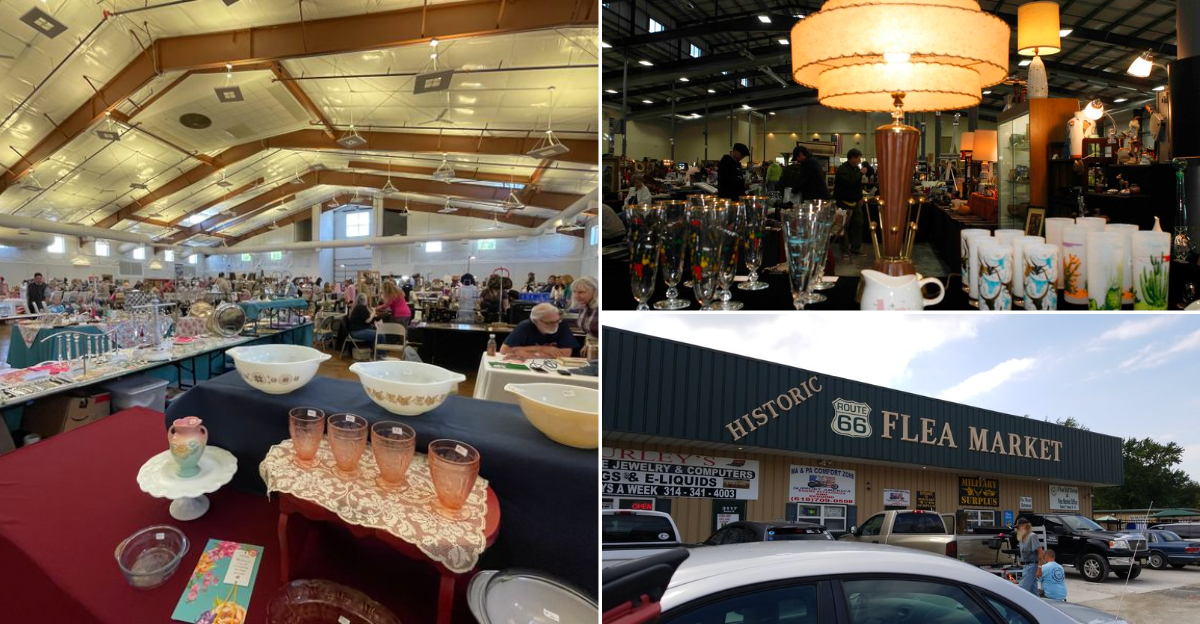 These are Illinois flea markets built for treasure hunting