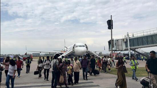 Power bank blast sparks emergency evacuation on IndiGo flight in Chandigarh